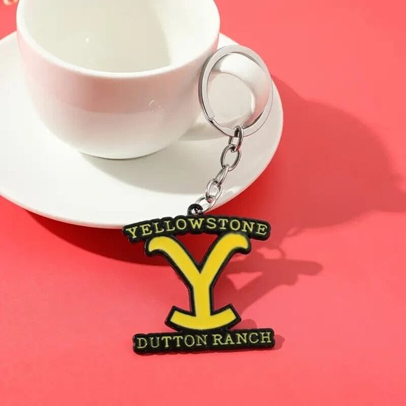 Homemade | Accessories | Yellowstone Dutton Ranch Keychain Y Montana ...